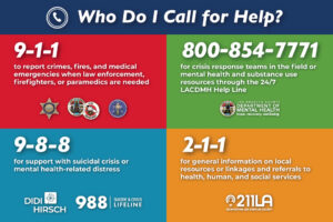 Who Do I Call for Help During a Crisis? - Department of Mental Health