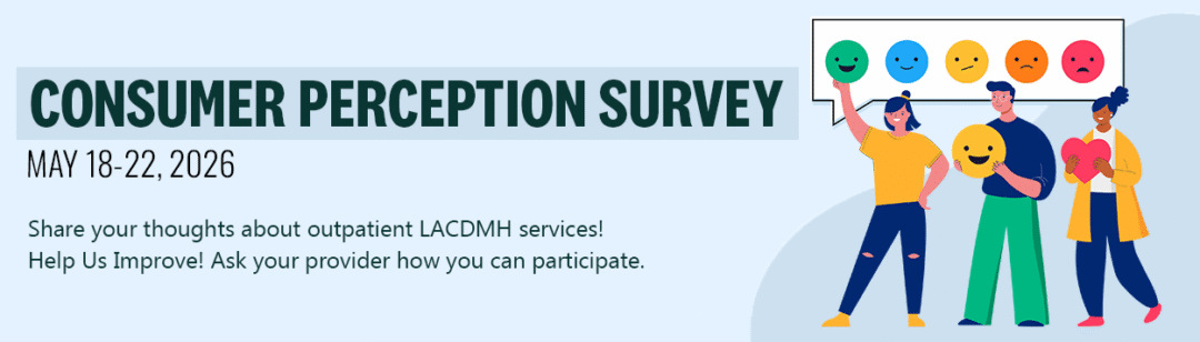 Consumer Perception Survey (CPS) - Department of Mental Health